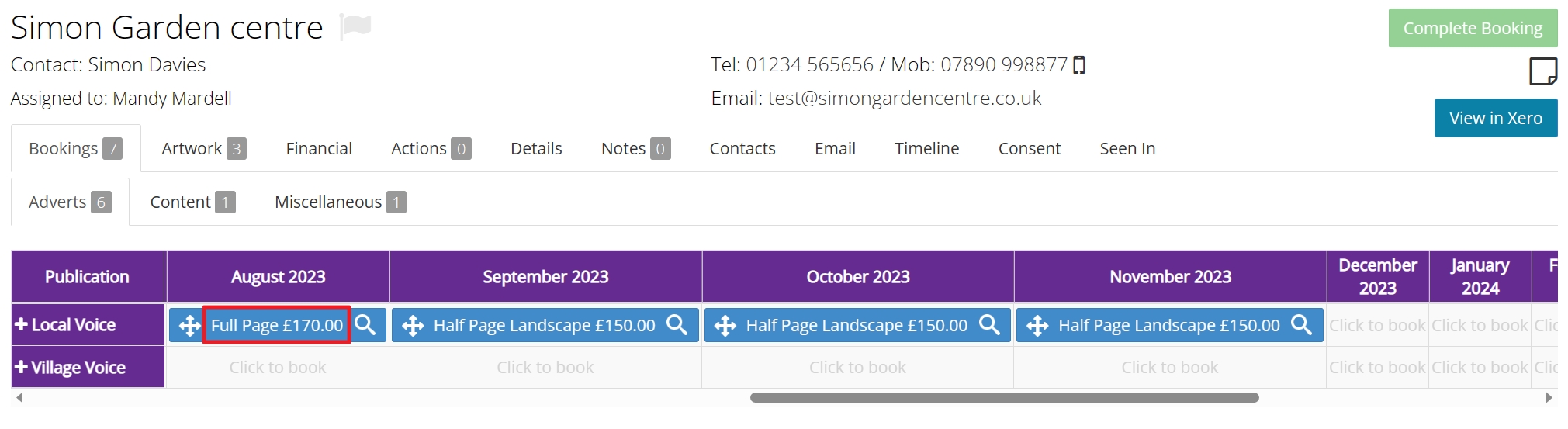 How to add artwork to a booking – MagManager