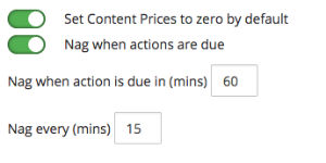 Actions – MagManager
