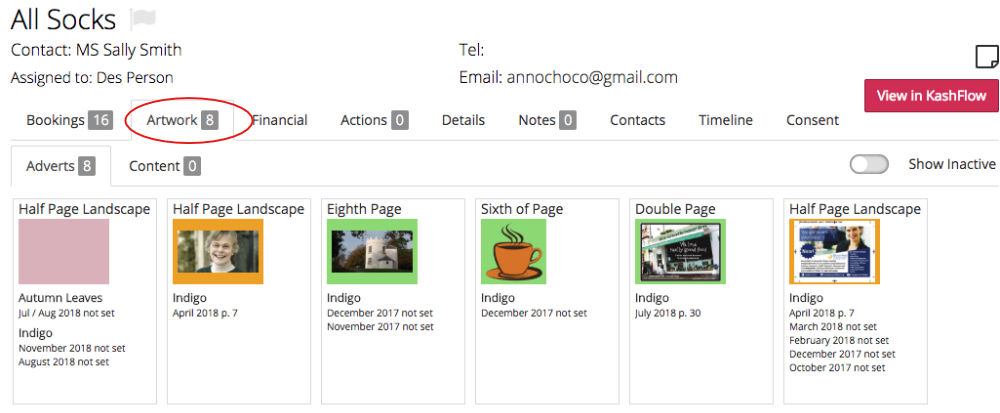 Managing Artwork – MagManager